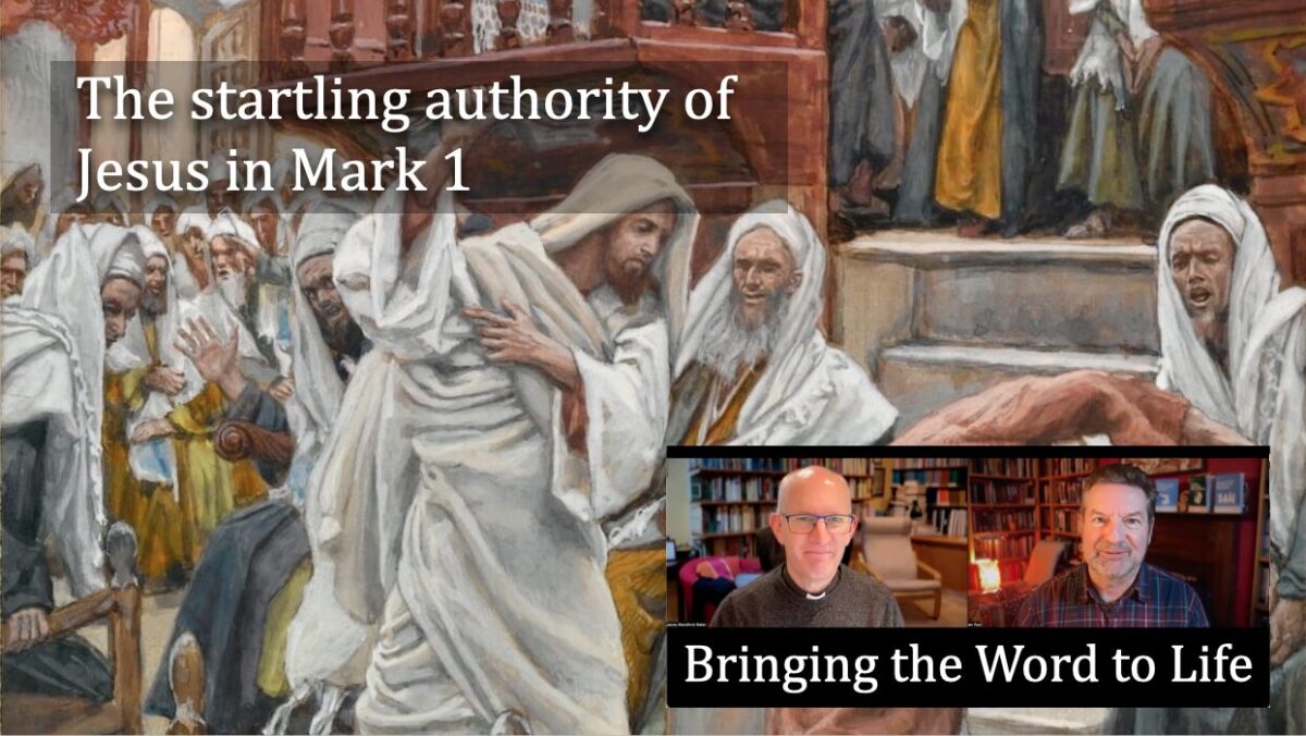 The startling authority of Jesus in Mark 1 video discussion | Psephizo