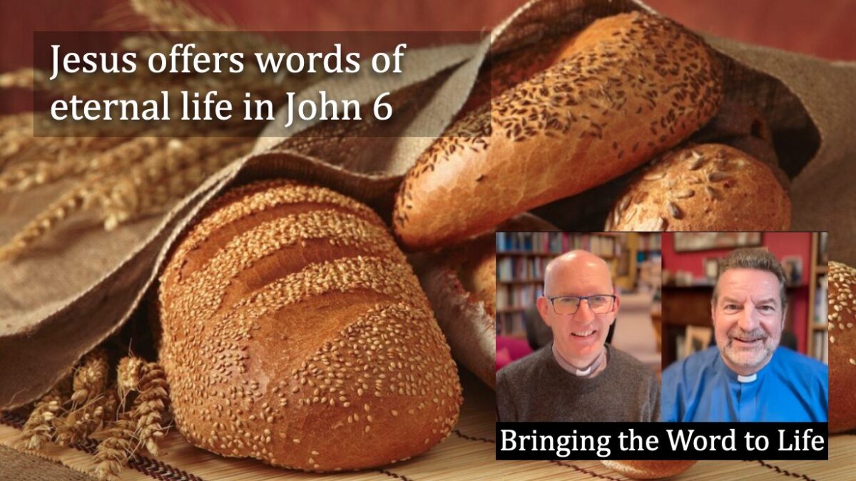 Jesus offers words of eternal life in John 6 video discussion | Psephizo