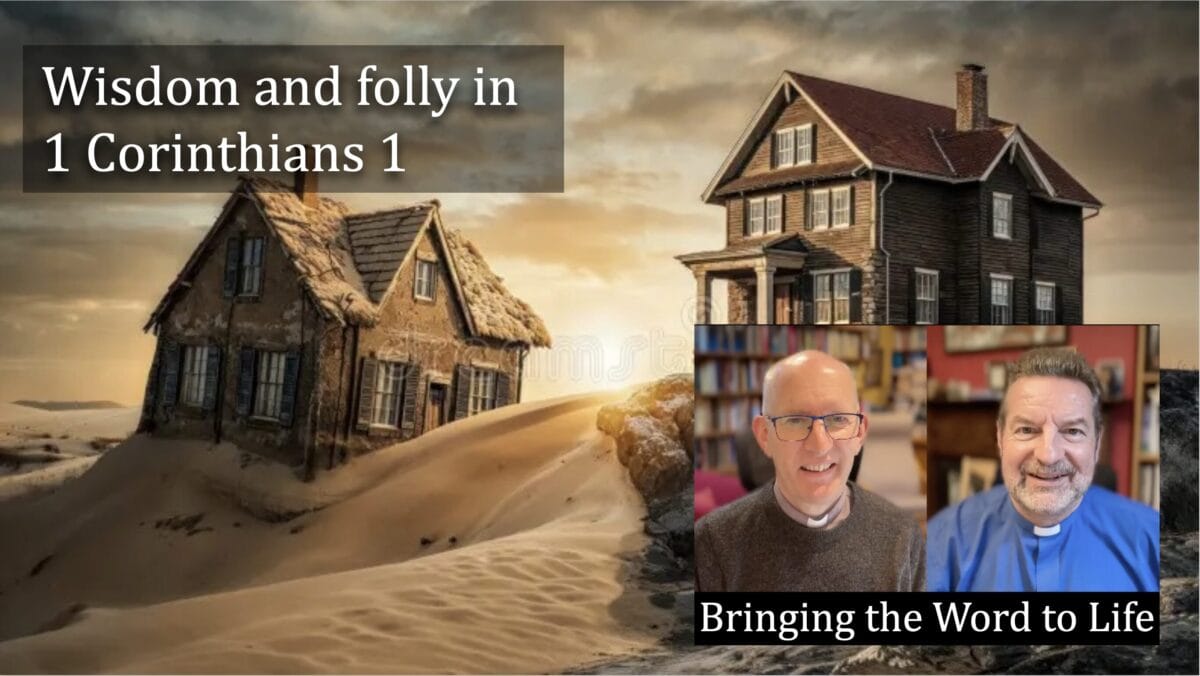 Wisdom and folly in 1 Corinthians 1 video discussion | Psephizo